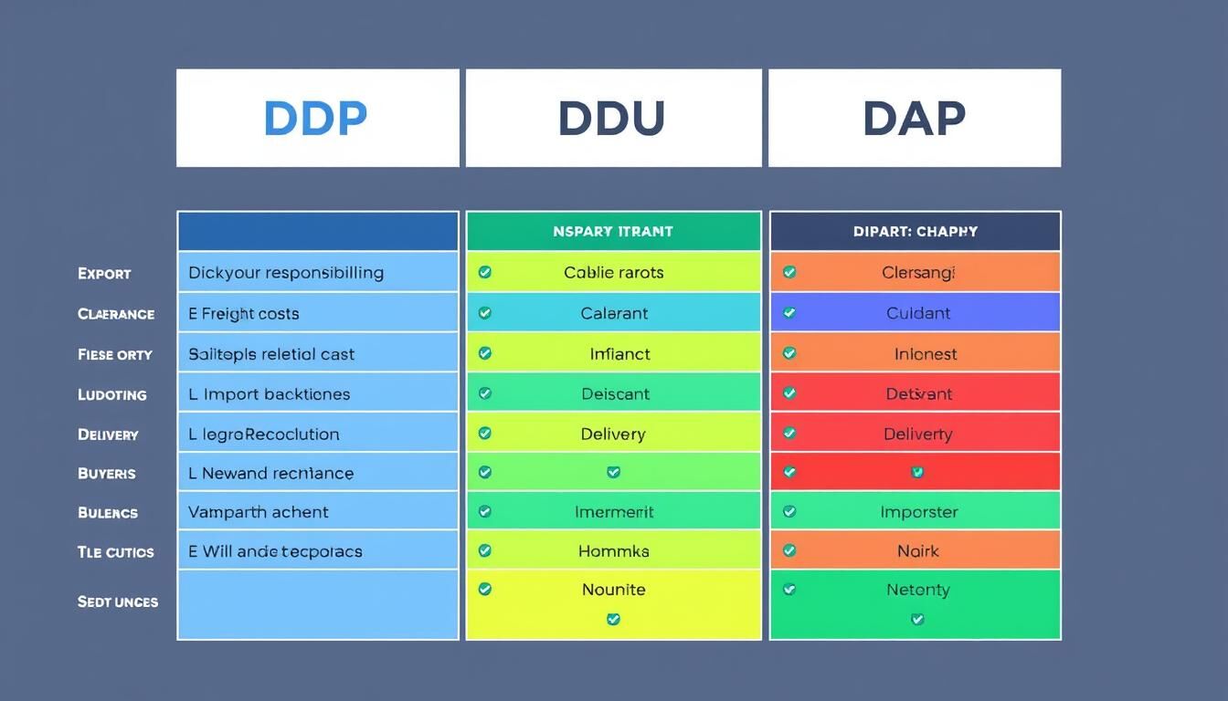 DDP, DDU, DAP Shipping Terms: When to Use Each | REPA Guide